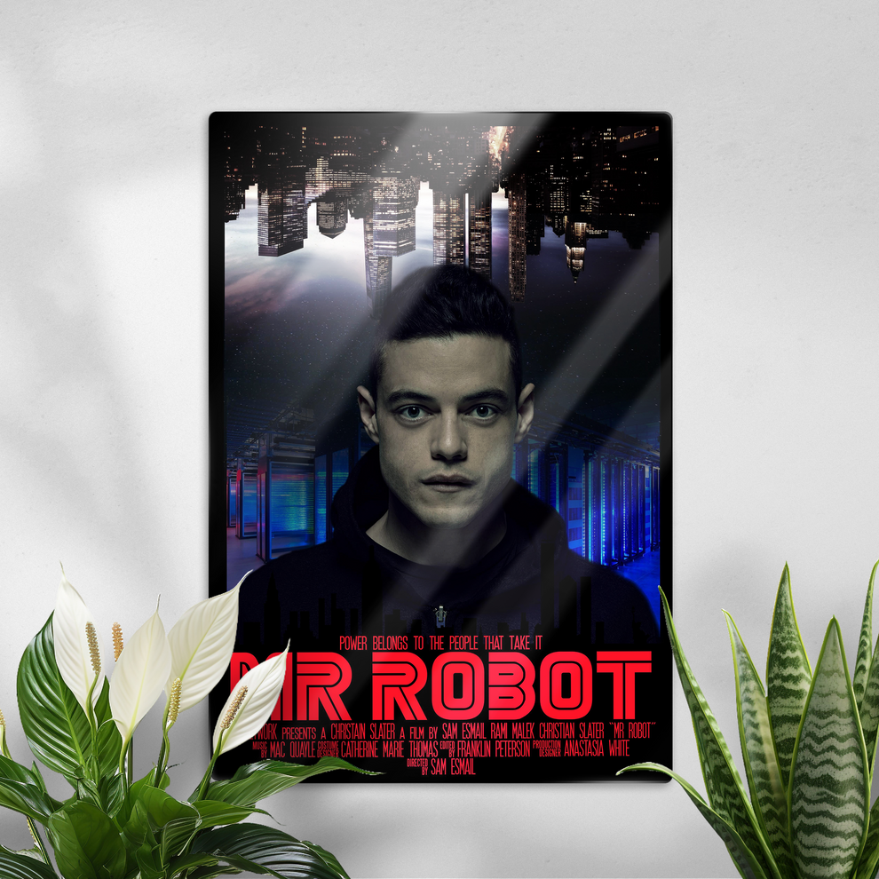 Poster en acrilico - Mr Robot / Series – Geekerland Store