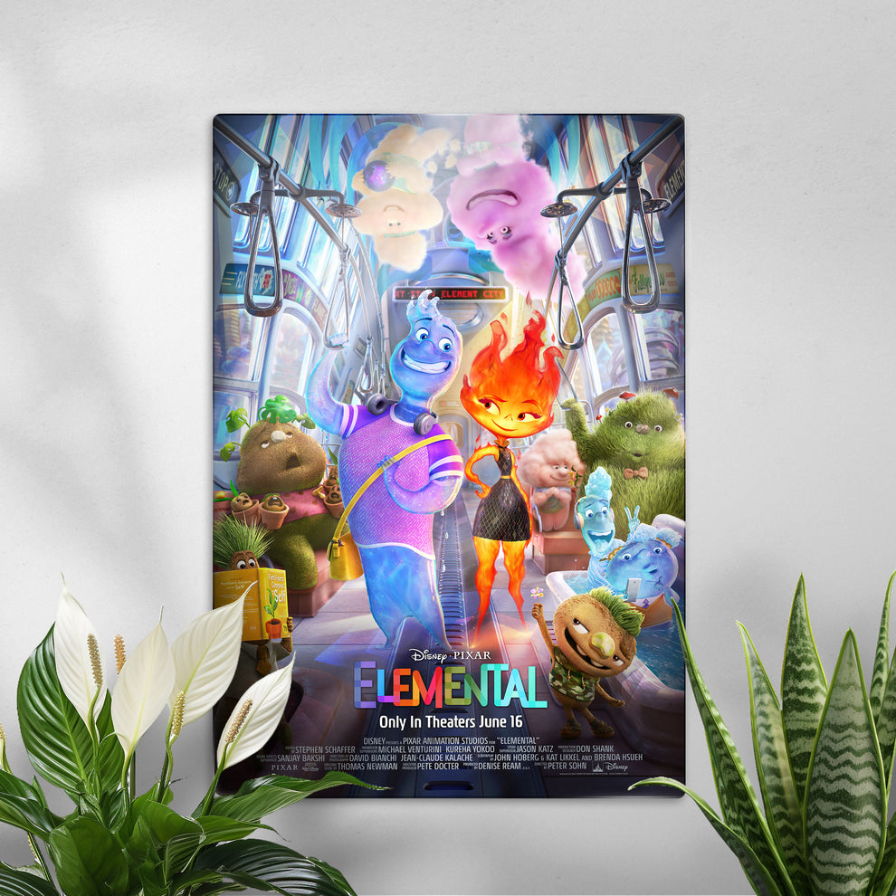 Poster en acrilico - Elemental – Geekerland Store